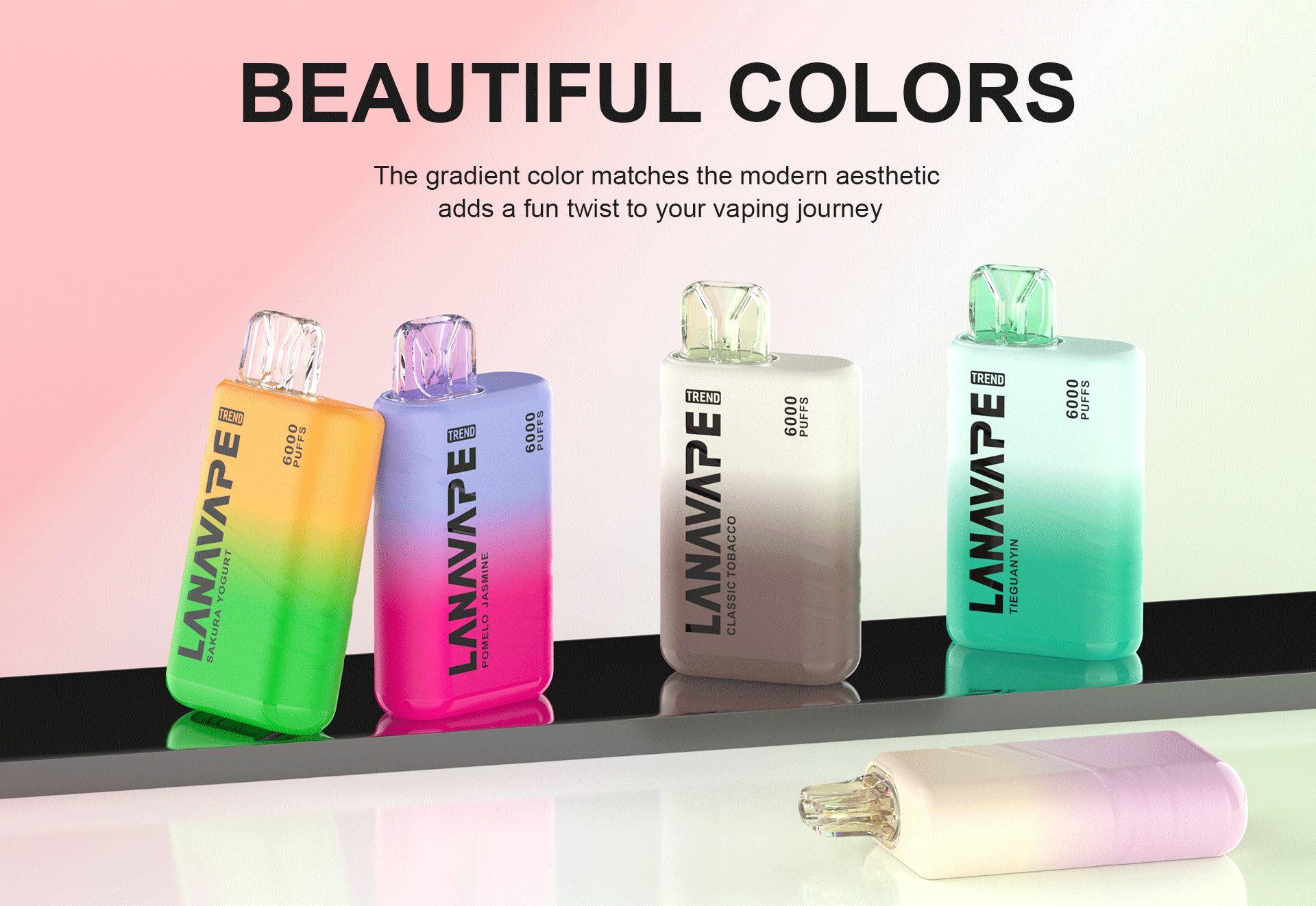 TREND 6000 PUFFS - DISPOSABLE VAPE - LANAVAPE