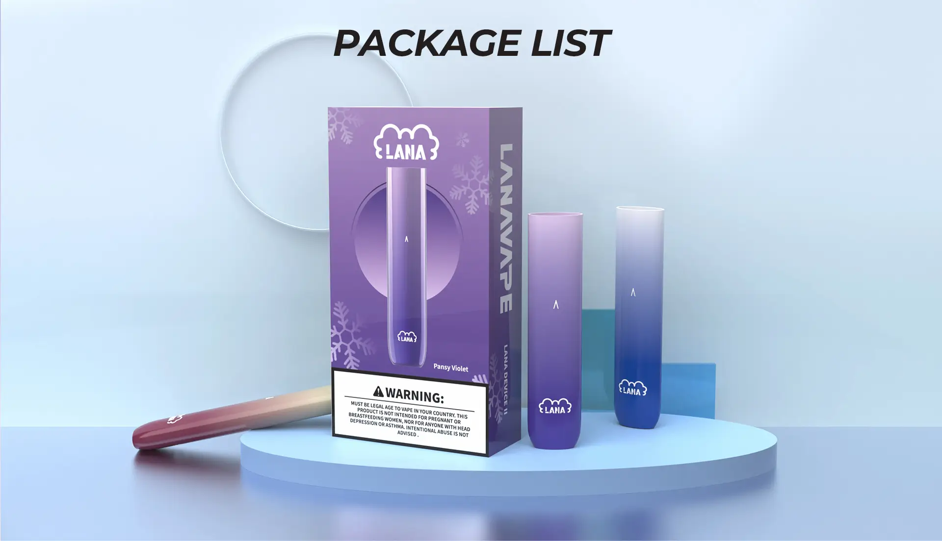 LANA DEVICE II - LANA POD DEVICE - LANAVAPE