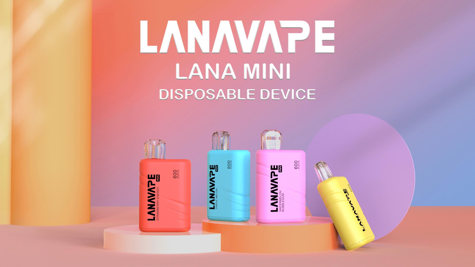 LANA MINI 600 PUFFS - DISPOSABLE VAPE - LANAVAPE