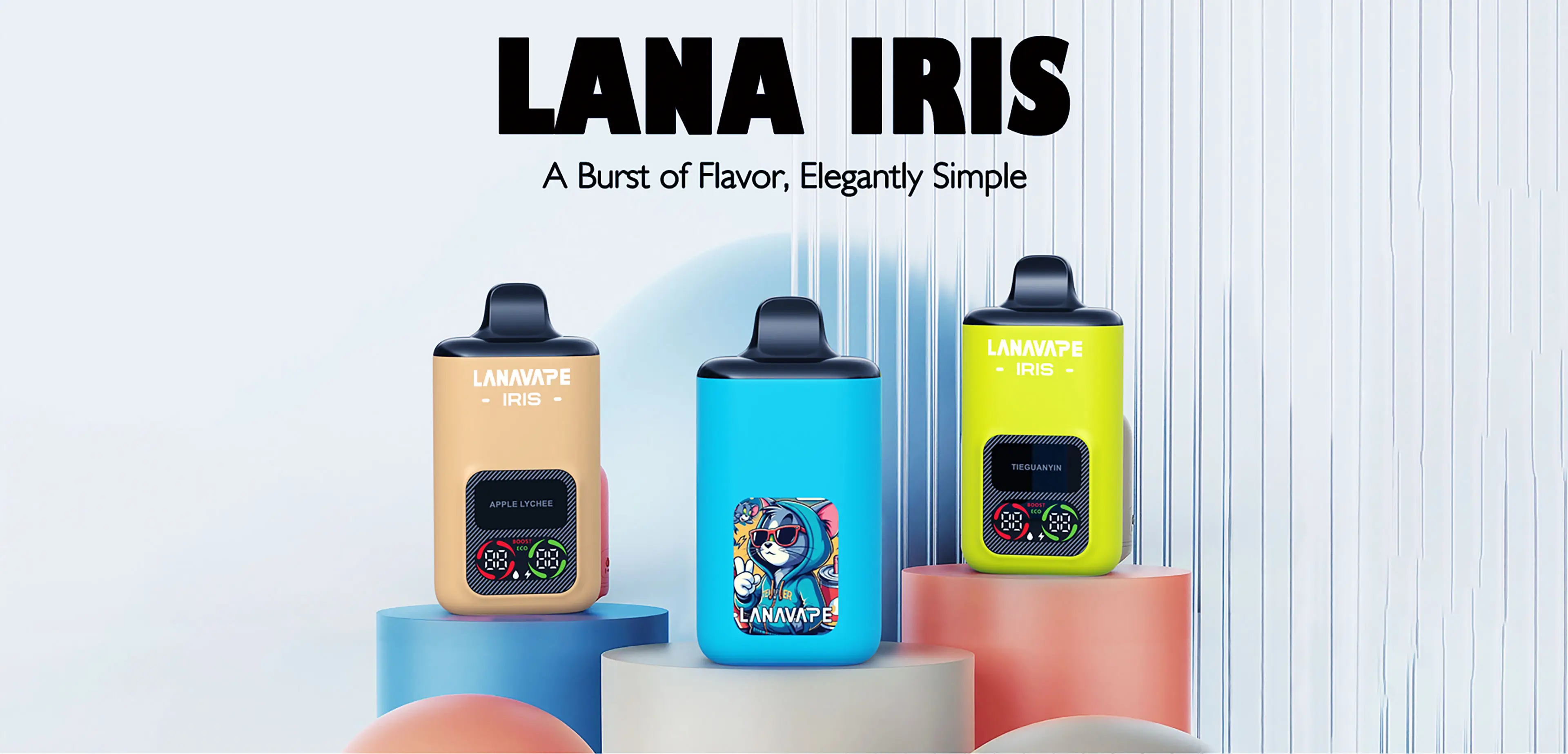 LANA IRIS 30000 Puffs Dual Mesh Disposable Vape - DISPOSABLE VAPE ...
